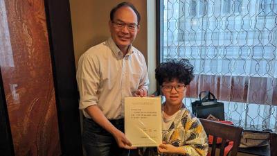 Ambassador Harry Tseng expressed his congratulations to Taiwanese Para ...