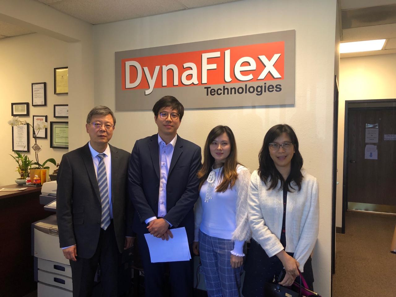 2019年5月 王廷驊組長與黃翠娟秘書拜會美商DynaFlex Technology - 駐洛杉磯台北經濟文化辦事處 Taipei Economic and Cultural Office ...