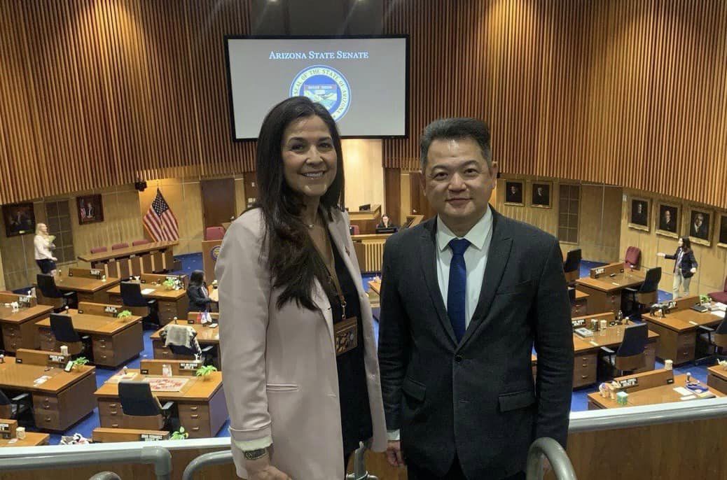 Arizona state legislators who visited Taiwan, including Senate ...