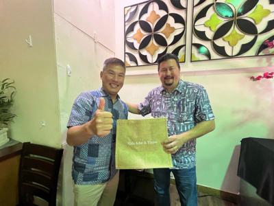 北馬利安納群島邦（CNMI）議會參眾議員訪問團訪問關島進行議會交流，本處劉總領事嘉平於本（3）月2日中午款宴6位參眾議員，包括參議員 ...