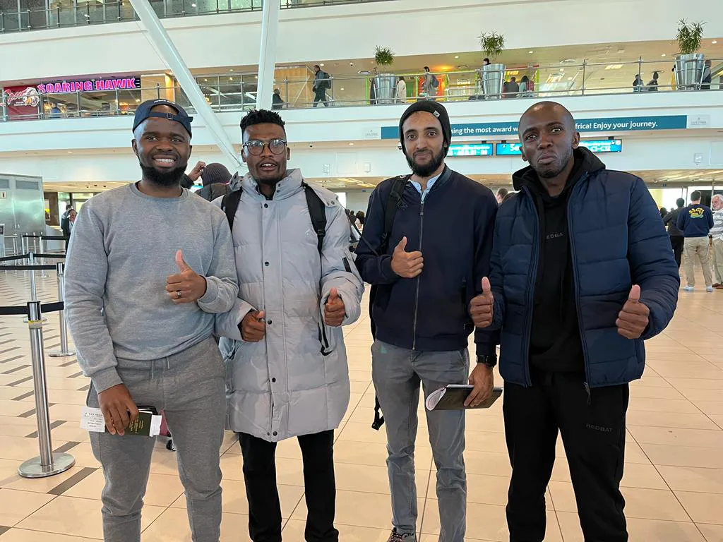 非洲菁英人才培育短期訓練班4名學員於7月1日自開普敦國際機場出發赴台進修 非洲菁英人才培育短期訓練班4名學員於7月1日自開普敦國際機場出發赴台進修